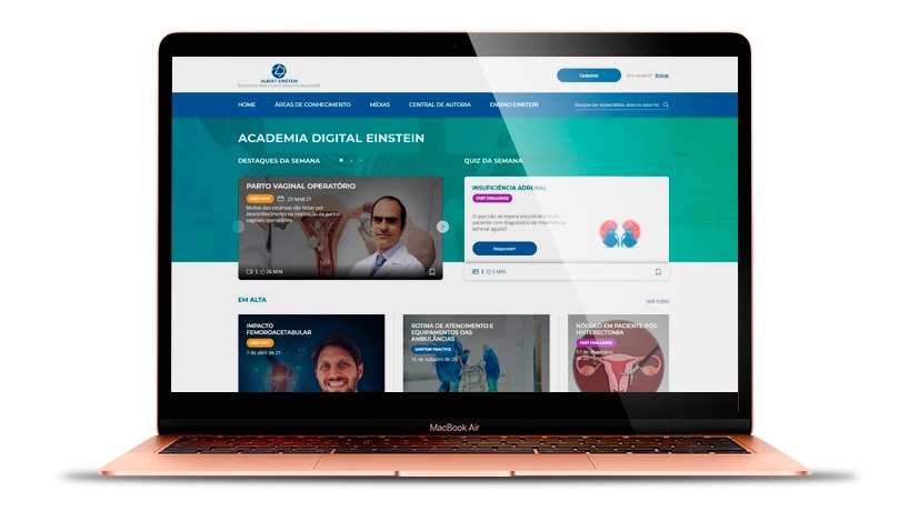 Artigo – Academia Digital Einstein oferece acervo de qualidade ...